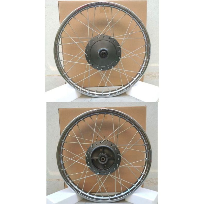 SYM EBonus Wheel Rim SET / E Bonus Rim Tayar 120 / 140 - 17 (Thailand ...