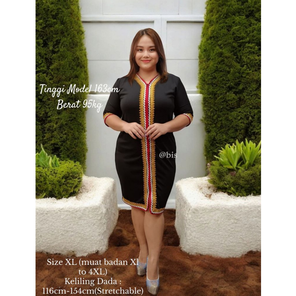 DRESS KAFTAN BIDAYUH BIS | Shopee Malaysia