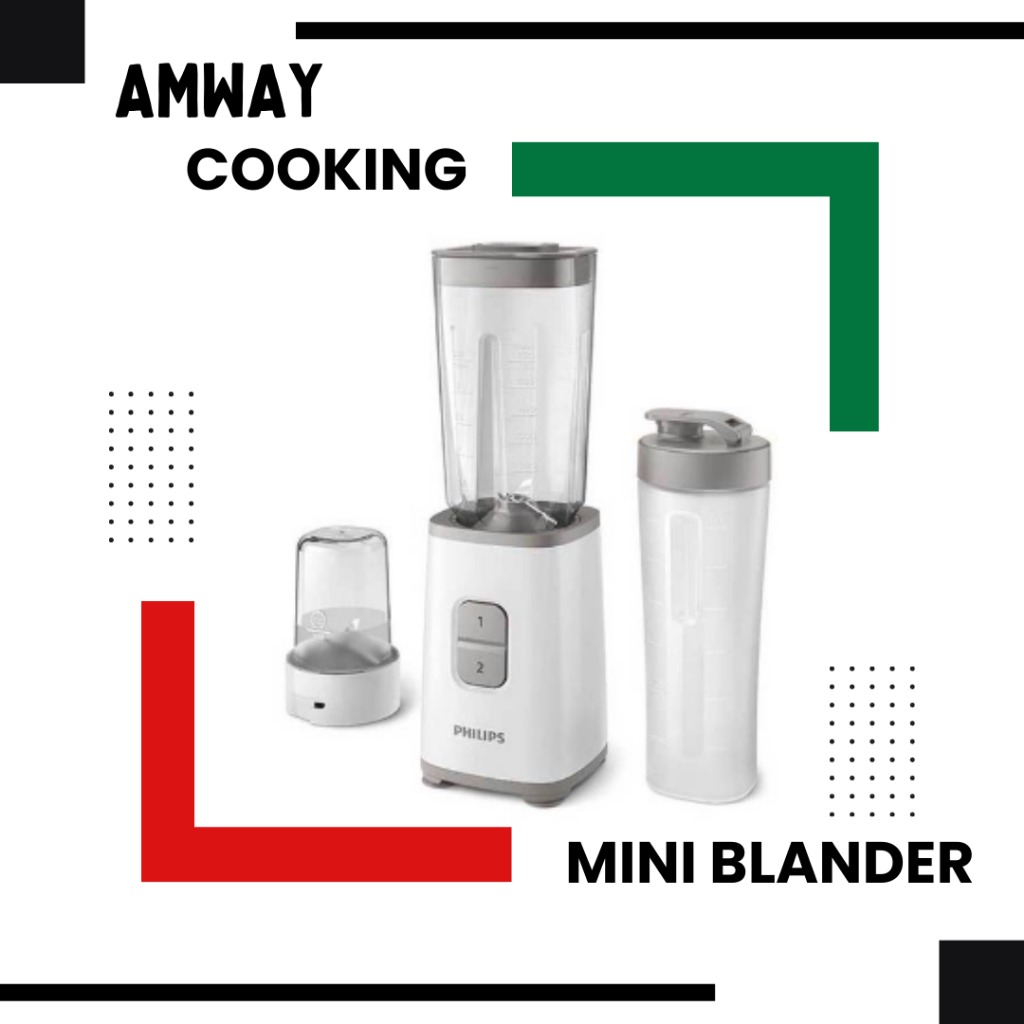 AMWAY !! Philips Mini Blender, On-The-Go Tumbler & Multi Chopper ...
