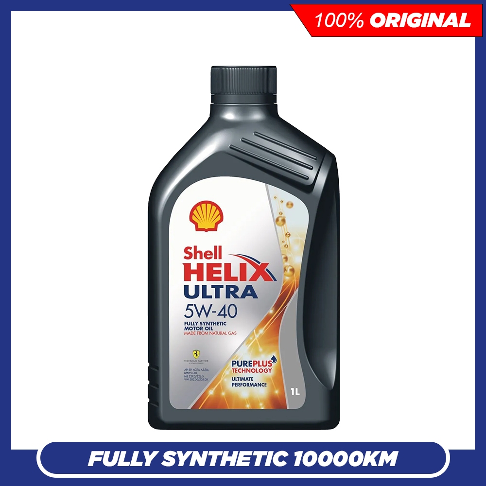 SHELL HELIX ULTRA 5W40 SP Fully Synthetic Engine Oil (1L) HK | Shopee Malaysia