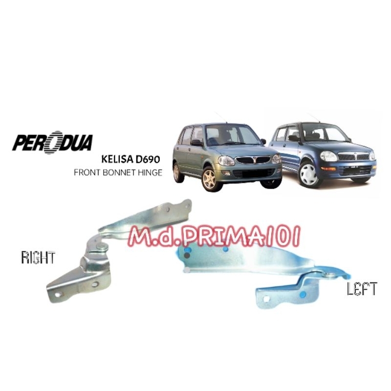 PERODUA KELISA D690 KENARI D680,AEROSPORT FRONT HOOD BONNET HINGE ...