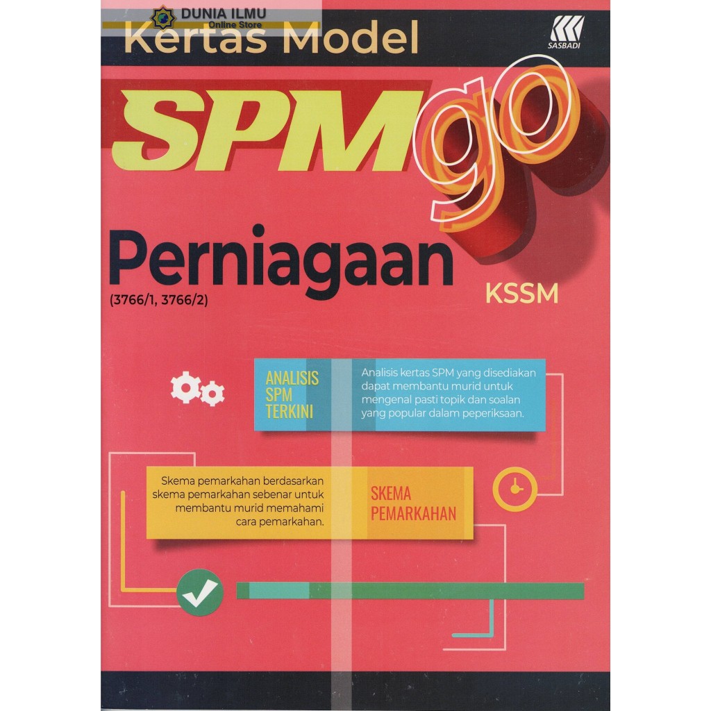 BUKU LATIHAN : KERTAS MODEL SPM GO PERNIAGAAN KSSM | Shopee Malaysia