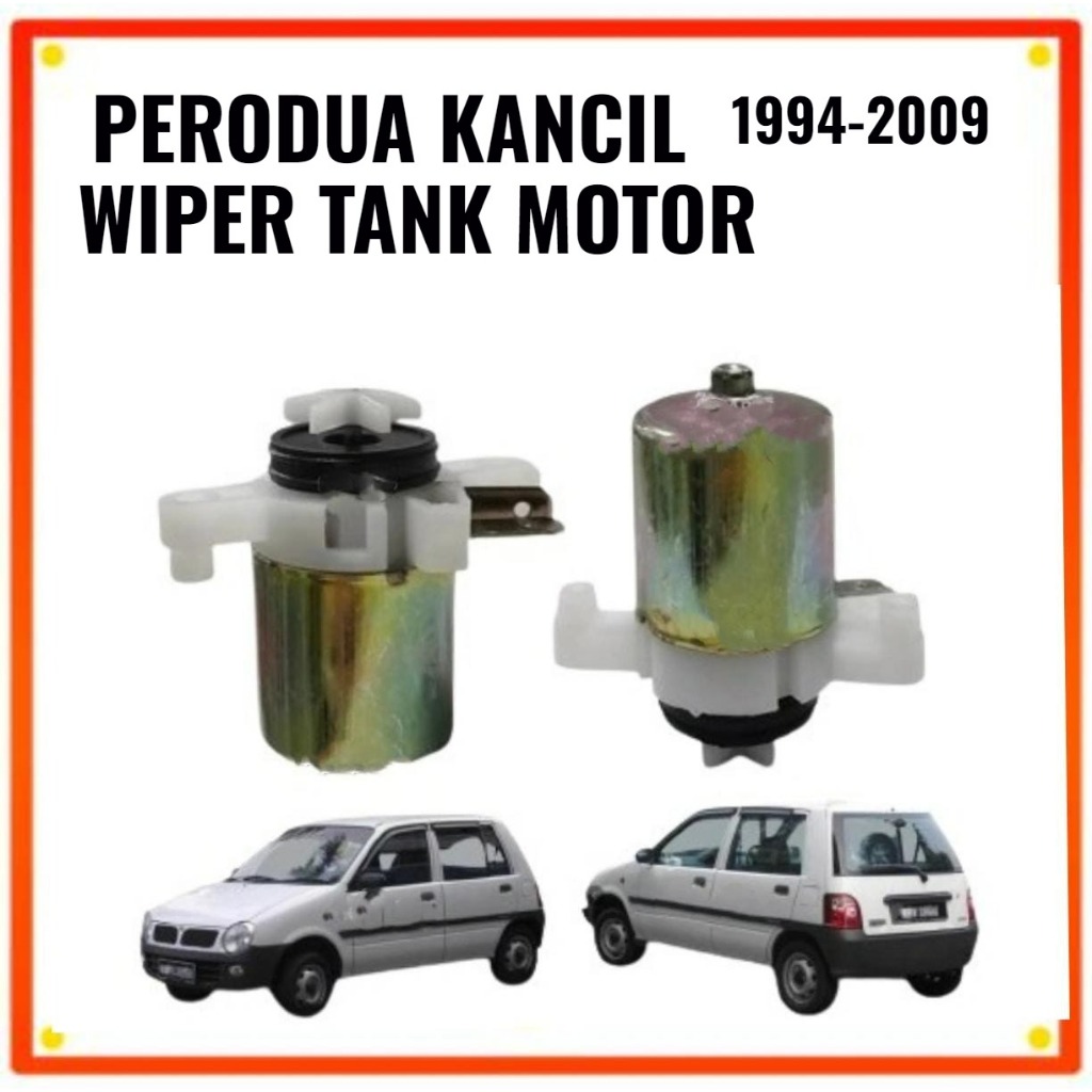 Perodua Kancil Wiper Windshield Washer Tank Motor Tangki Pump Air ...