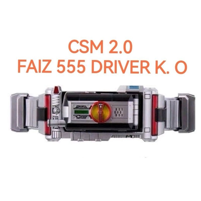 🔥Ready Stock Csm ko kamen rider faiz 555 faiz Driver belt (ko) | Shopee ...