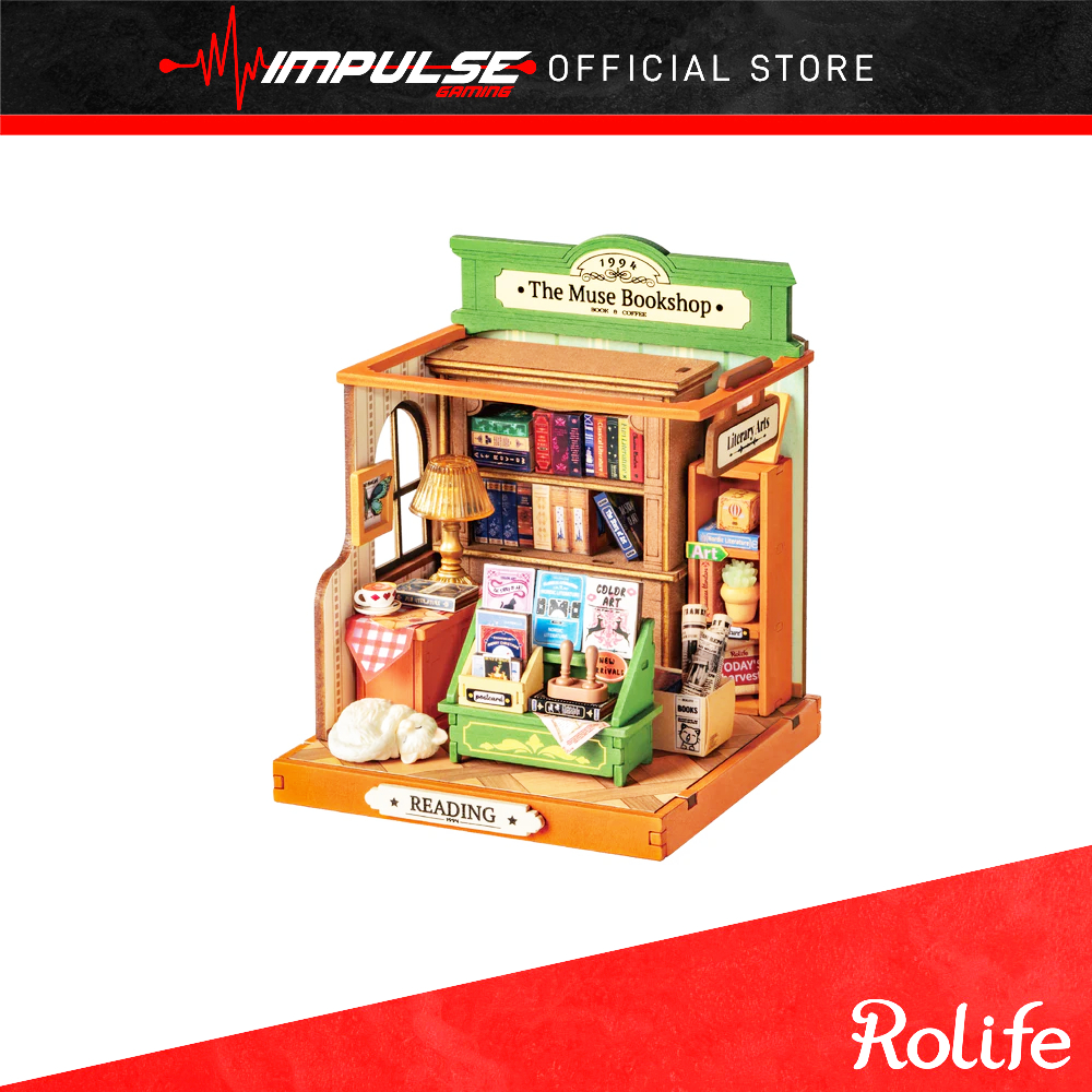 Robotime Rolife DIY Miniature House Kit DS040 - The Muse Bookshop ...
