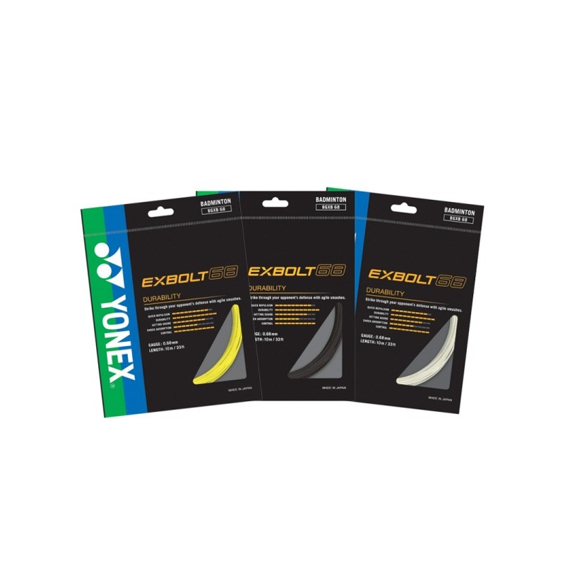 YONEX STRING EXBOLT 68 (100% ORIGINAL) | Shopee Malaysia