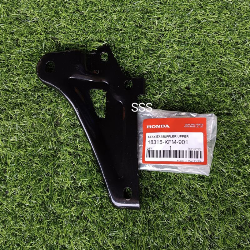 ORIGINAL HONDA EX5 DREAM EX5 HIGH POWER EXHAUST MUFFLER BRACKET STAY UPPER BESI BREKET PEGANG ...