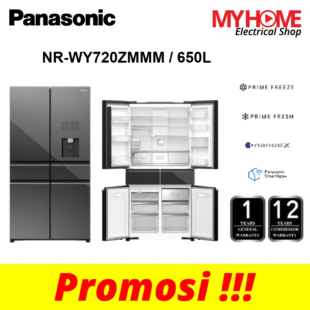 (DELIVERY FOR KL & SGR ONLY) PANASONIC 650L PRIME+ Edition 6-door ...