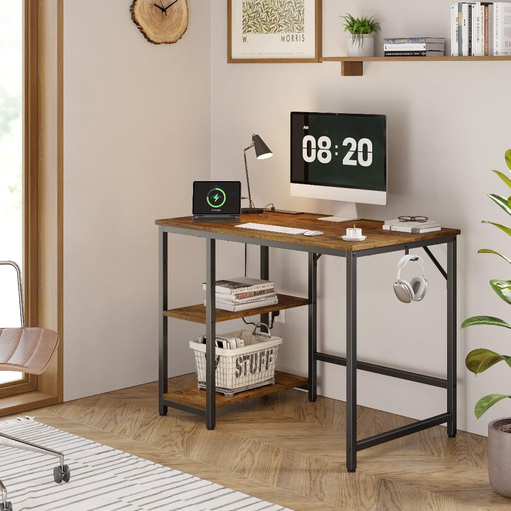 simple desk writing desk student study desk Computer desk simple modern ...