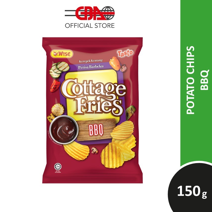 Wise Cottage Fries Potato - BBQ (150g) | Shopee Malaysia