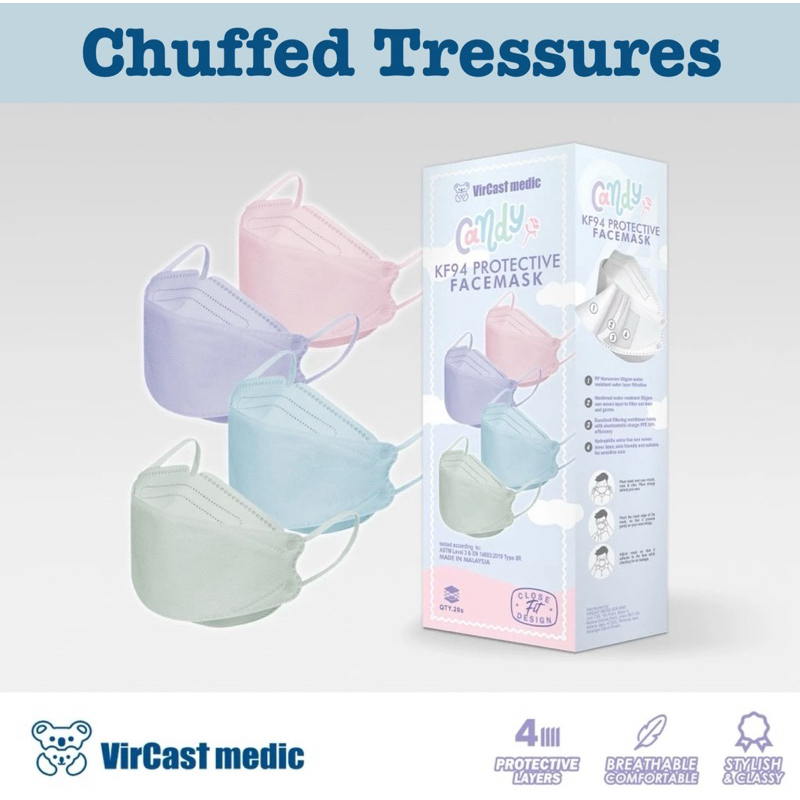 VIRCAST medic KF94 protective Face Mask | Shopee Malaysia