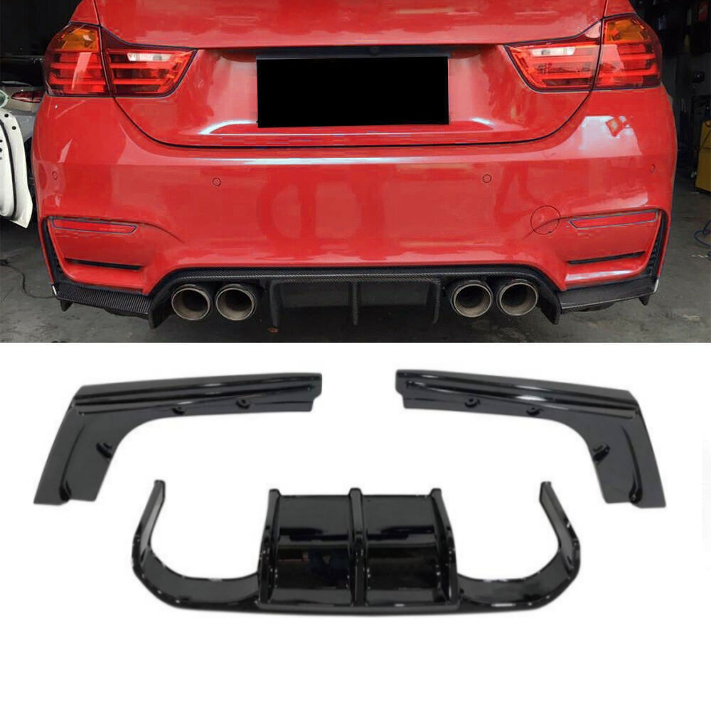 BMW F30 M3 Rear Bumper Diffuser Vorsteiner Lip | Shopee Malaysia