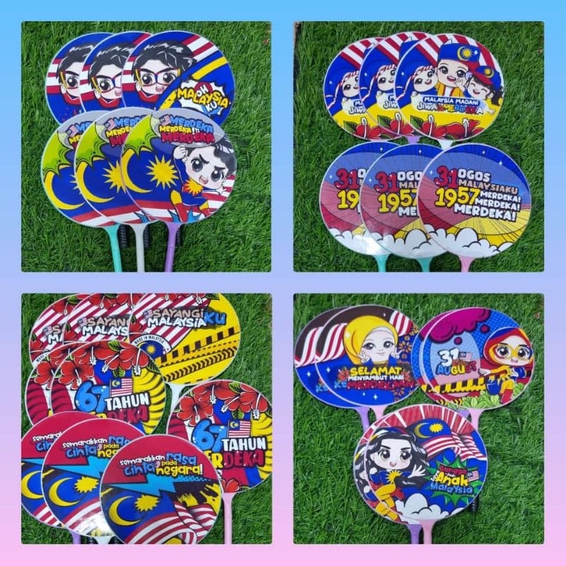 Kipas Tangan Merdeka | Shopee Malaysia