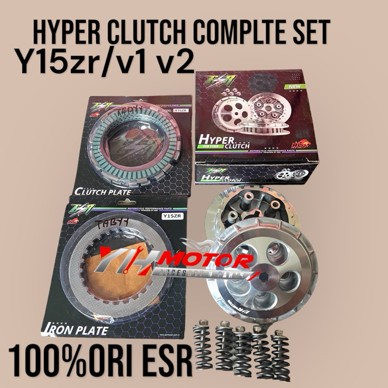 y15zr ESR HYPER CLUTCH COMPLETE SET CLUTCH PLATE /IRON PLATE ORIGINAL ...