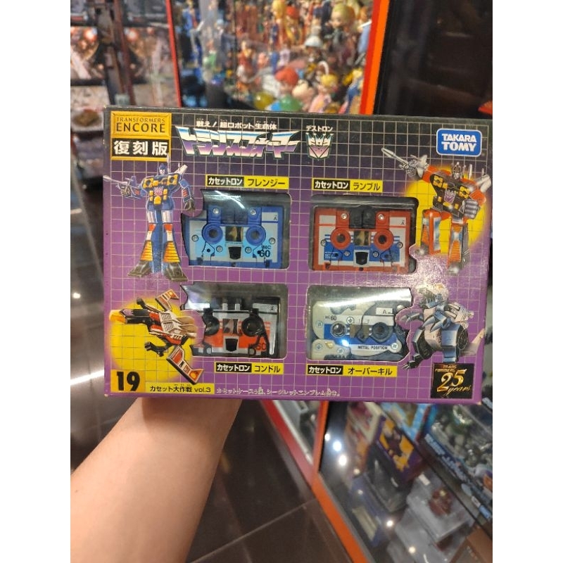 TRANSFORMERS ENCORE 19 CASSETTE BIG MISSION VOL 3 TAKARA TOMY | Shopee ...