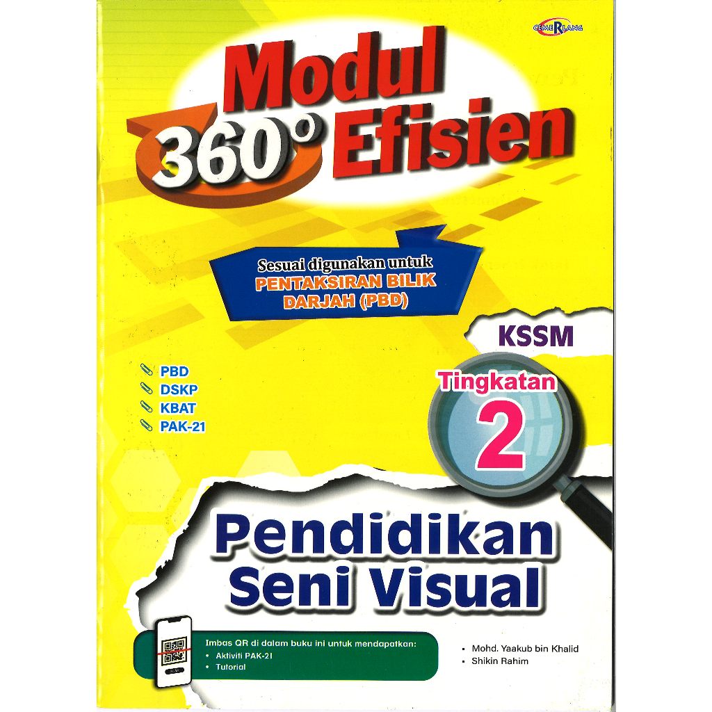 MODUL 360 EFISIEN KSSM - PENDIDIKAN SENI VISUAL TINGKATAN 2 | Shopee ...