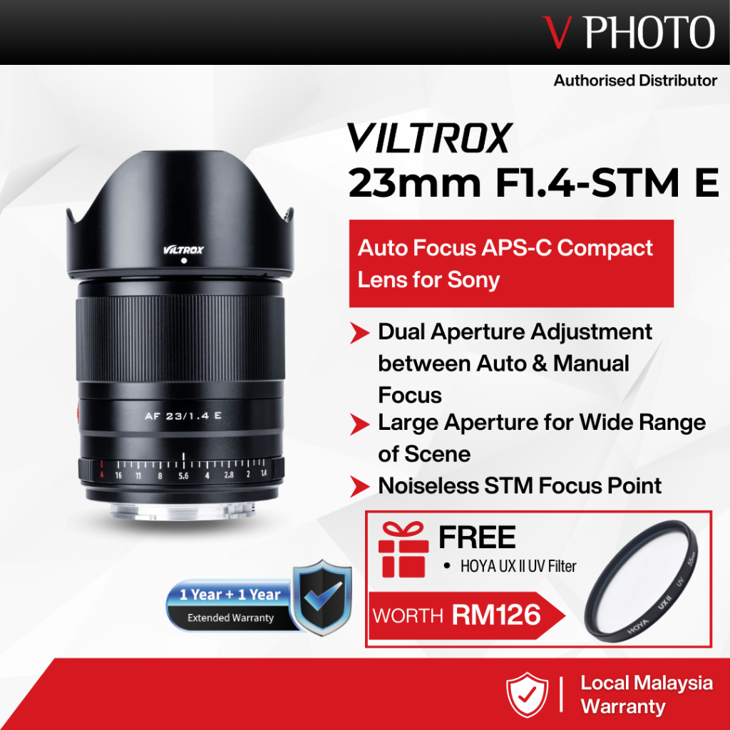 Viltrox Af 23mm F1 4 E Stm Auto Focus Lens For Sony Af23 1 4 E Stm
