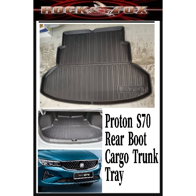 PROTON S70 2024 ABS Car Boot Tray Luggage Cargo Trunk Tray | Shopee ...