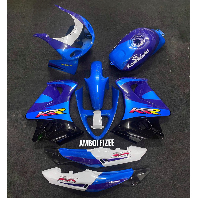 KAWASAKI RR150 COVERSET RR150 MALAYSIA LOLIPOP K2 THAILAND WARNA ...