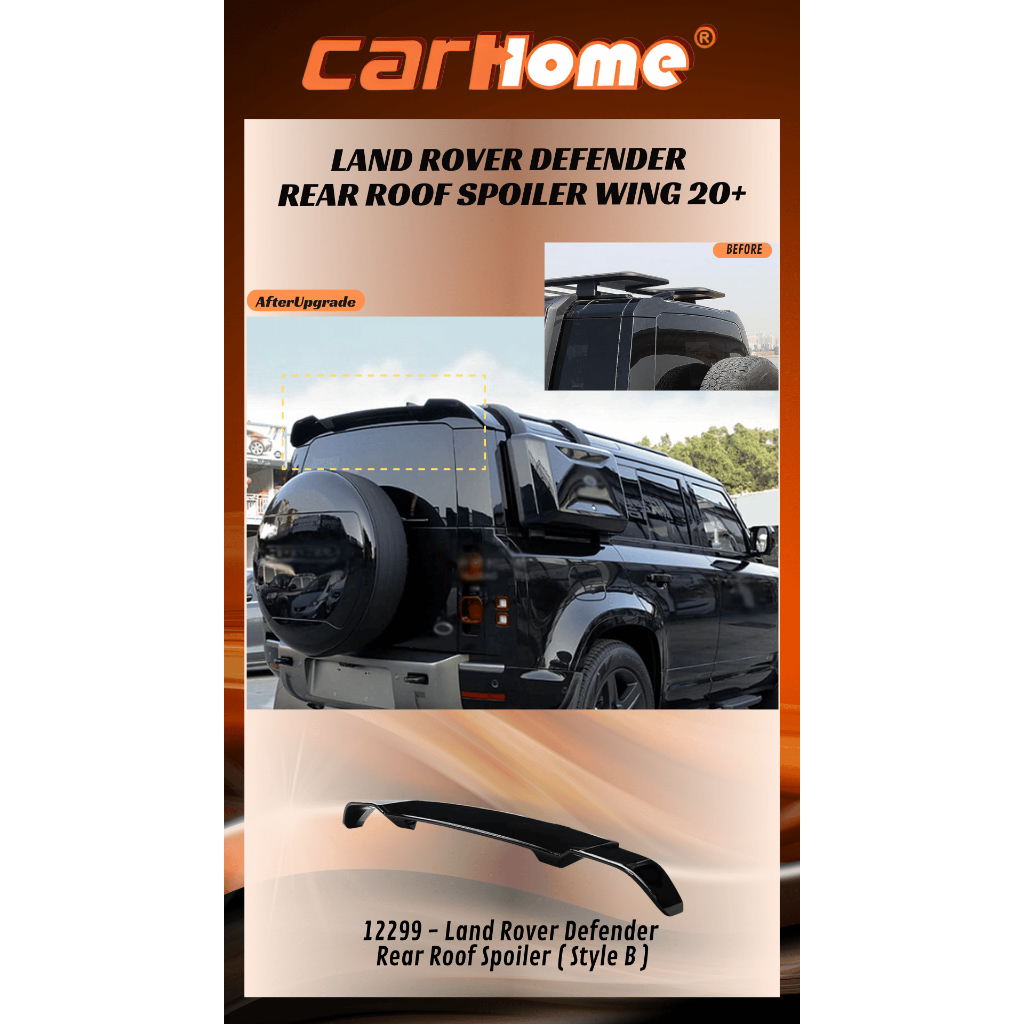 Land Rover Defender Rear Roof Spoiler Wing 2020+ Truck Lid Car Tuning ...