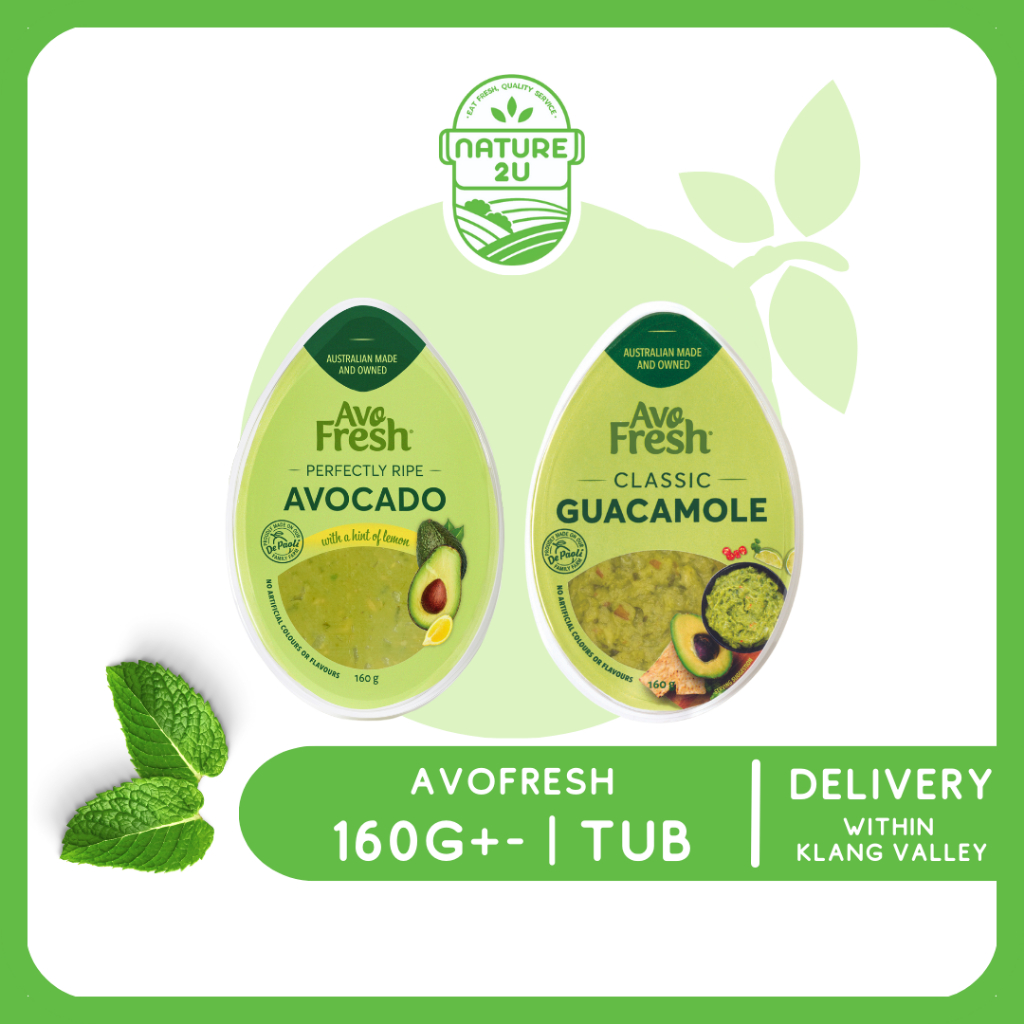 [HALAL] AvoFresh Australian Ready-To-Eat Avocado Tub (160G) | Cold ...