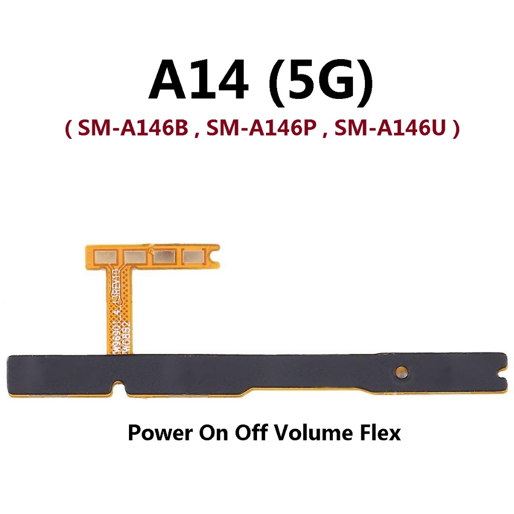 Samsung Galaxy A14 5G ( SM-A146B , SM-A146P ) Power On Off Volume Up ...