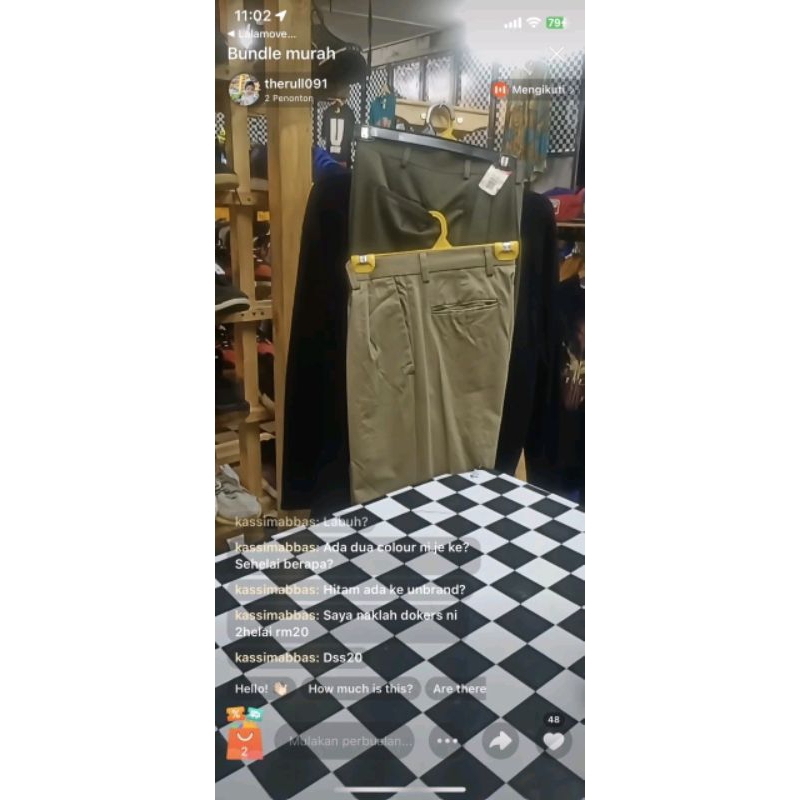 seluar dockers (lock) | Shopee Malaysia