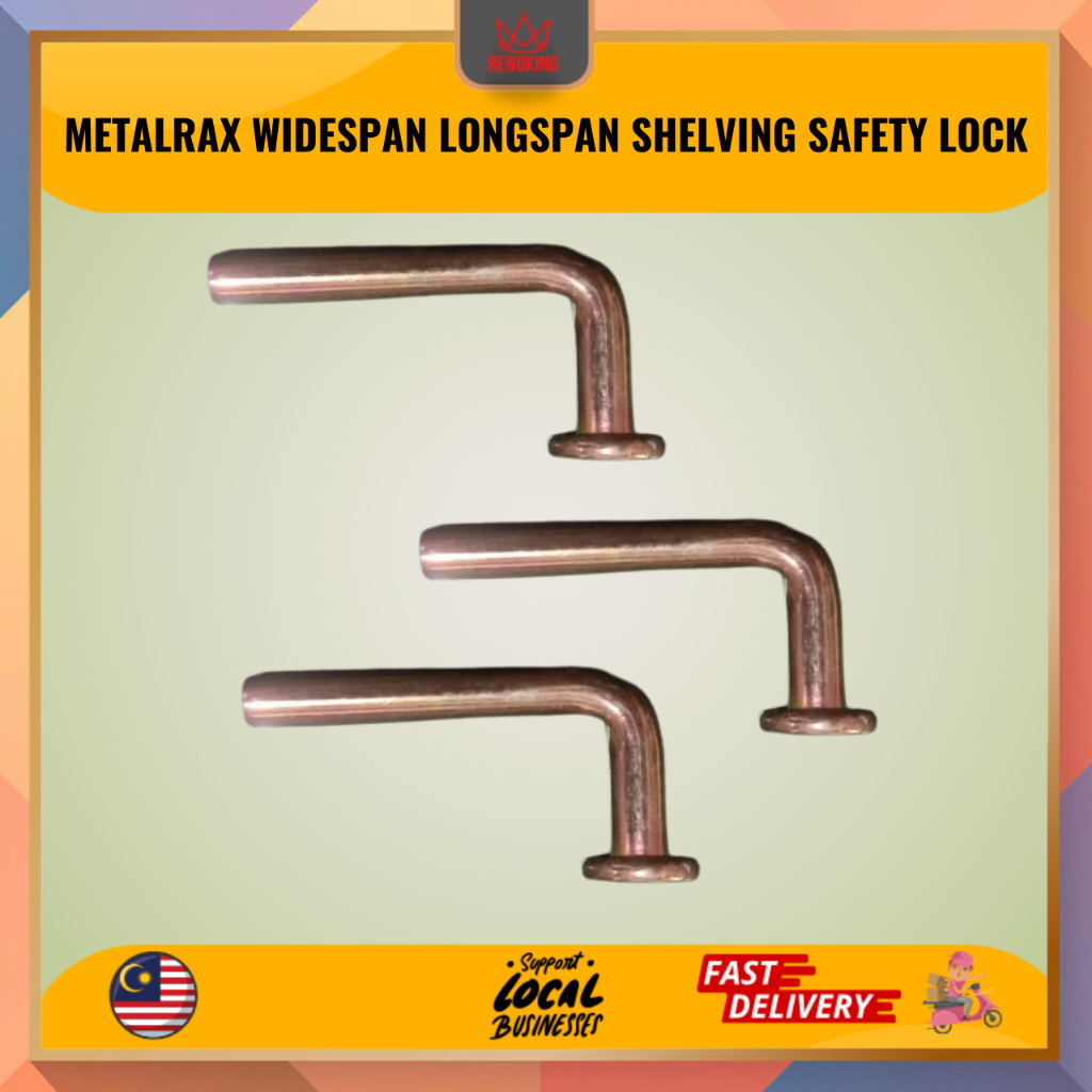 METALRAX WIDESPAN LONGSPAN SHELVING SAFETY LOCK/CLIP | Shopee Malaysia