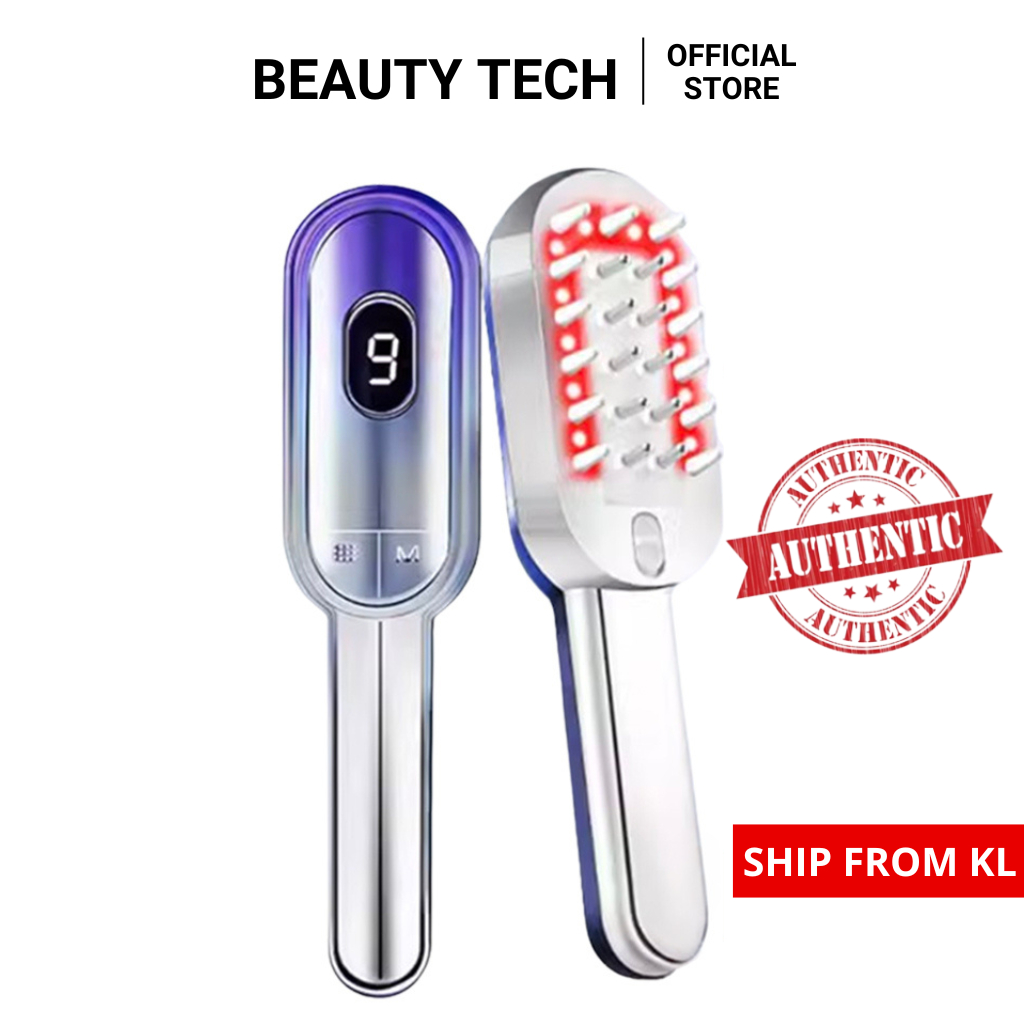 Red Light Therapy Hair Growth Comb Hair Loss Device Scalp Massage Scalp ...