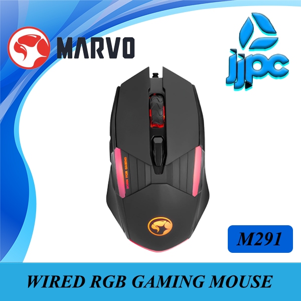 MARVO M291 Wired RGB Gaming Mouse | Shopee Malaysia
