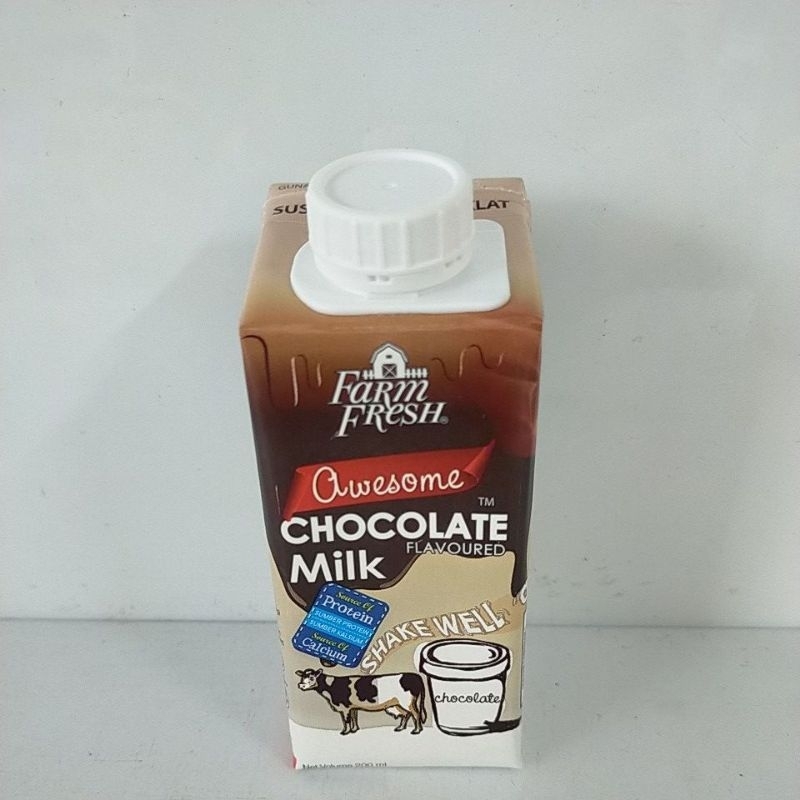 Farm Fresh Chocolate Flavoured Milk UHT -200ml | Shopee Malaysia