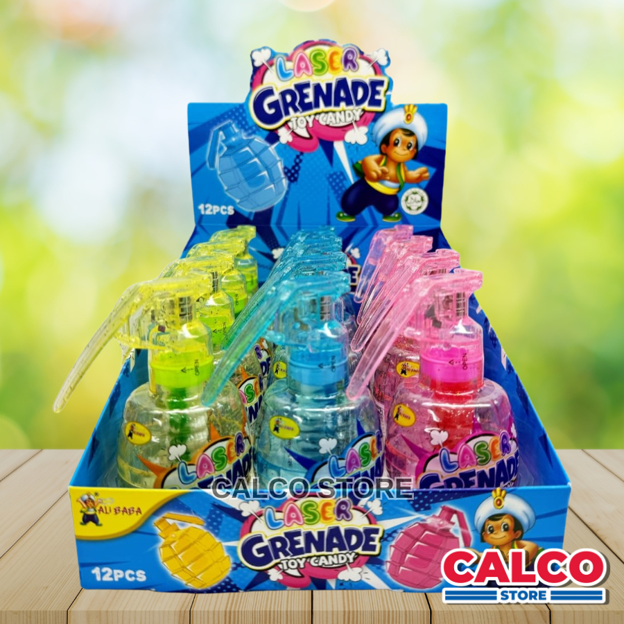 12pcs Ali Baba Brand Laser Grenade Toy Candy Halal | Shopee Malaysia