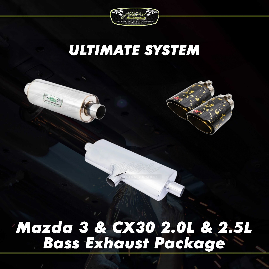 Mazda 3 & CX30 2.0L & 2.5L Bass Exhaust Package | Shopee Malaysia