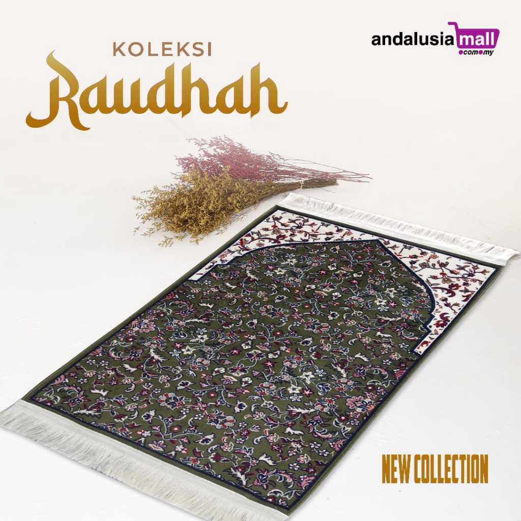 KOLEKSI RAUDHAH 4mm (NEW COLLECTION) - Sejadah Raudhah Andalusia ...