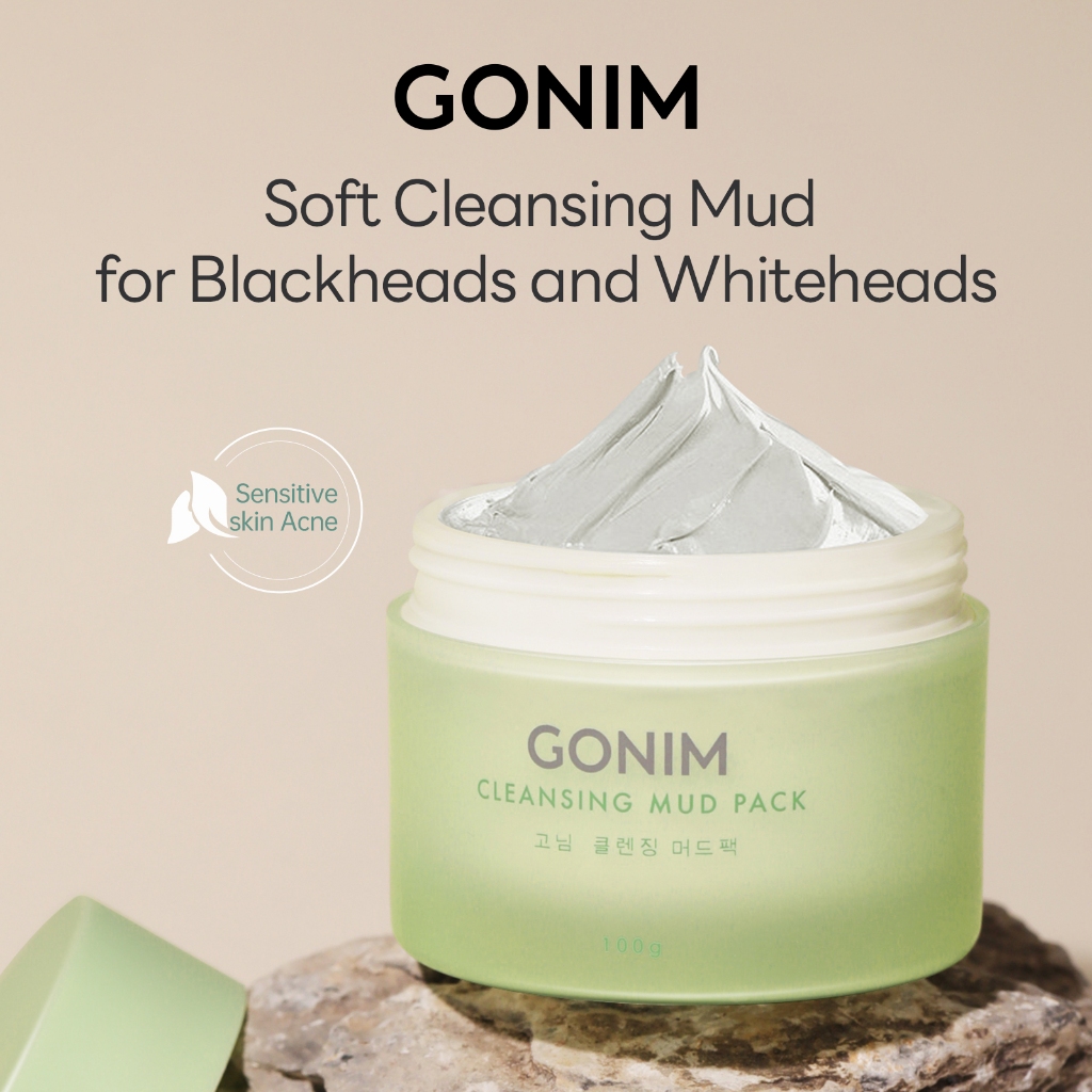 GONIM Acne Mud Mask Remove Blackheads Whiteheads Deep Oil Control ...