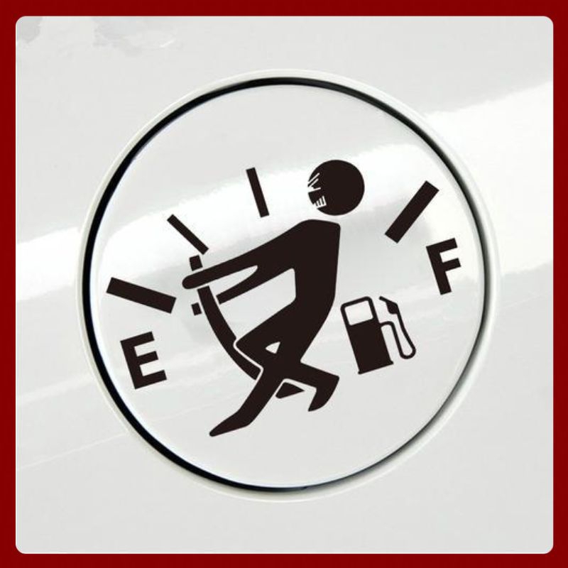🔥BUY1 FREE1 GIFT🔥CAR FURL TANK DOOR STICKER /KERETA PELEKAT TANGKI ...