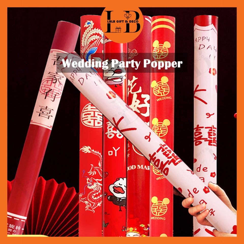 WEDDING Popper Wedding Celebration Wedding Decoration Party Decoration ...
