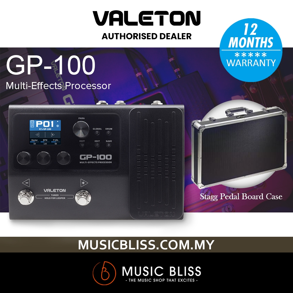 Valeton GP-100 Multi-Effects Processor (GP100) | Shopee Malaysia
