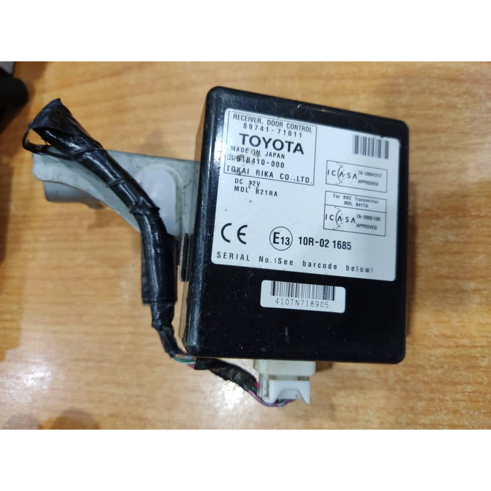 Toyota Hilux Alarm ECU 89741-71011 (Used) | Shopee Malaysia