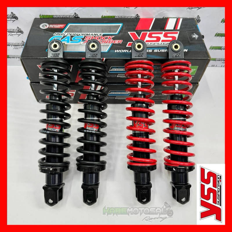 🏁 ORIGINAL YSS ADJUSTABLE 305mm AEROX YAMAHA NVX V1 V2 NMAX V2 🏁 SHOCK ...