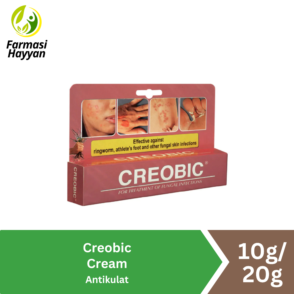 CREOBIC CREAM ANTIFUNGAL CREAM 10G | Shopee Malaysia