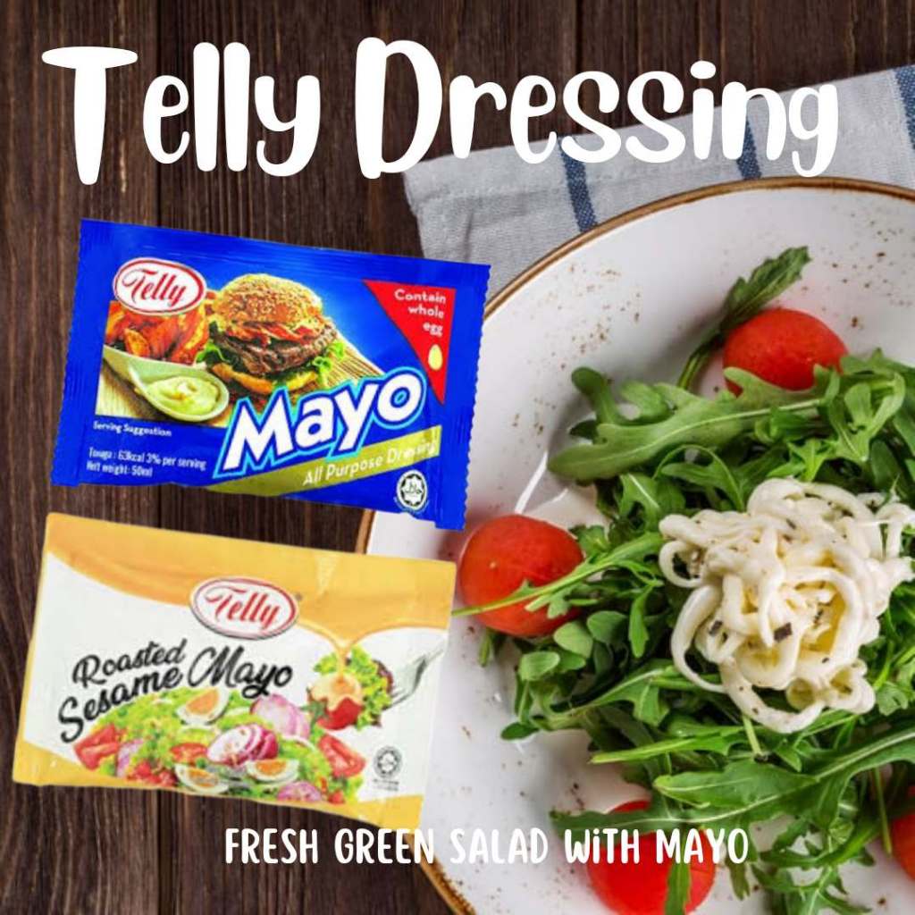Mayonnaise Diet Roasted Sesame Sauce Mayonis Sos Mayo Salad Dressing ...