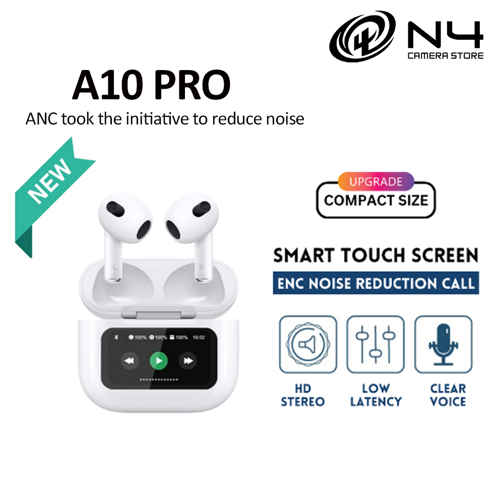 2024 NEW A9 Pro/A10 Pro Earphones Wireless Bluetooth Headset ANC Noise ...