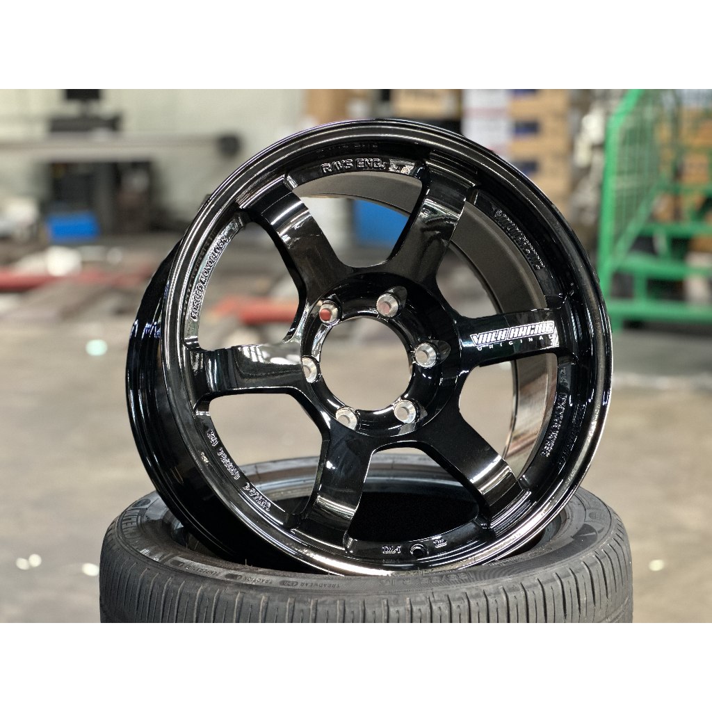 New 18x9J AOW TE37 Rim (set of 4) Black 6x139.7 for Ranger Raptor ...
