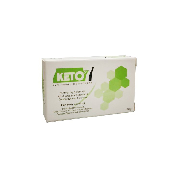 Dr Forster Keto 7 Anti-fungal Cleanser Soap Bar 75g | Shopee Malaysia