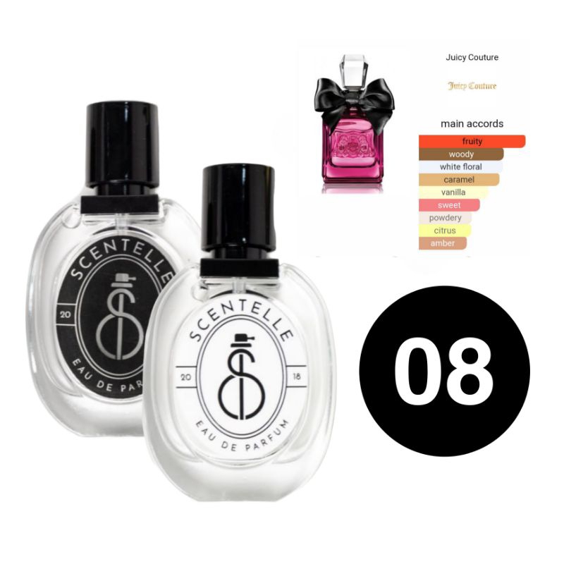 ST08 SCENTELLE EAU DE PARFUM PREMIUM EDP PERFUME VIRAL TAHAN LAMA 24Hrs ...
