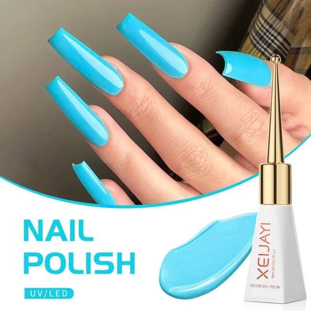 XEIJAYI® Pure Color Series Nail Polish Gel Collection 8ml Nail Polish ...