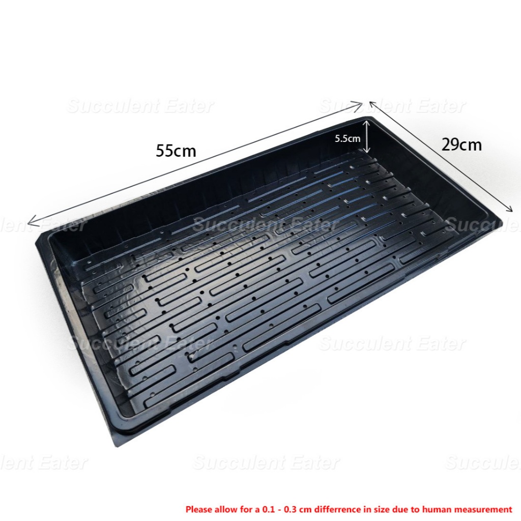 Seedling Tray Bekas Semaian Biji Benih Seed High Quality Square Thick ...