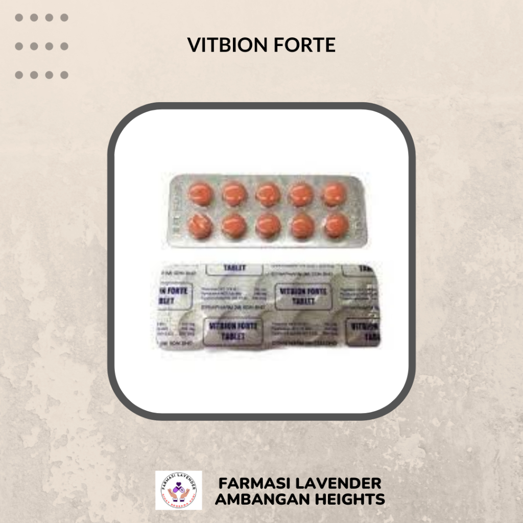 Dyna Vitbion Forte 10's (strip) | Shopee Malaysia