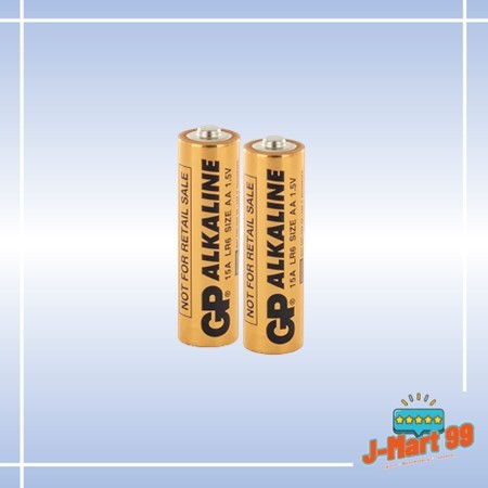 GP AA Bateri Tahan Lama & Berkualiti Tinggi / GP Alkaline Super Heavy ...